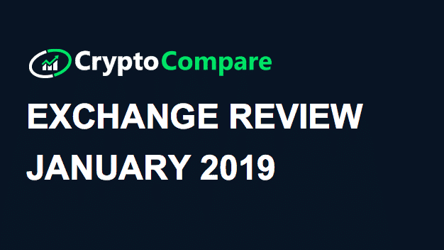 CryptoCompare Publishes Monthly Exchange Review for January 2019