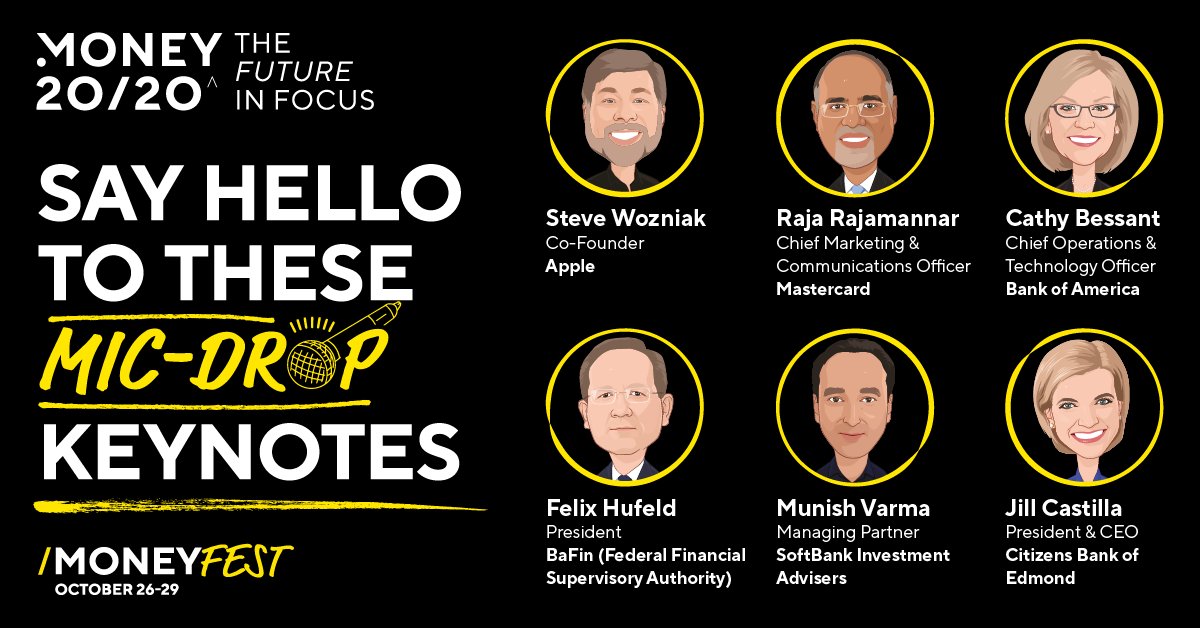 The final agenda for MoneyFest is now revealed!