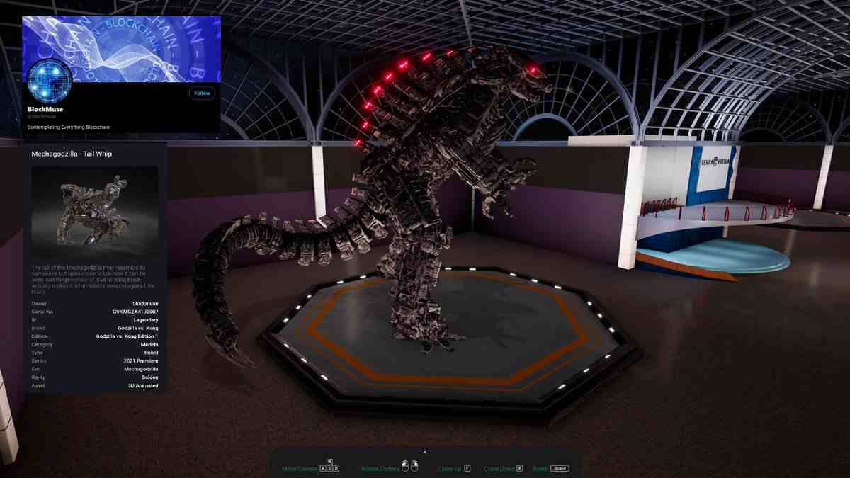 Terra Virtua’s Mechagodzilla NFT Sold for $33,700 to Rare Digital Art ...