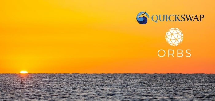 Orbs Is Available on QuickSwap