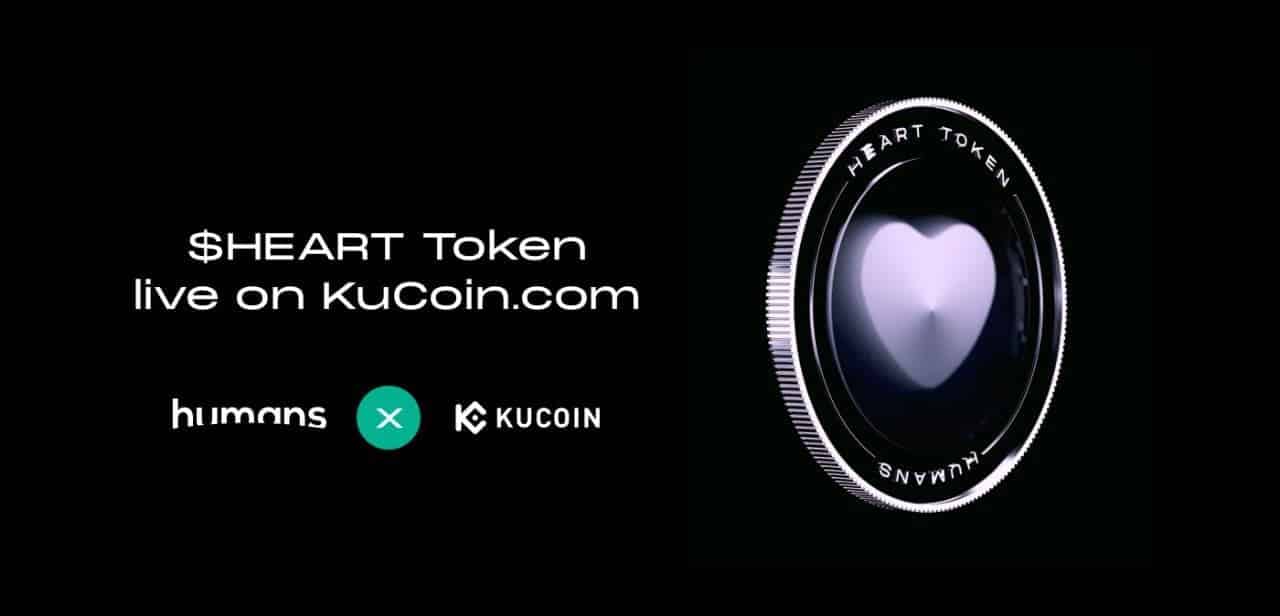 Humans.ai's $HEART token gets listed on KuCoin and tops 30 mln. volume ...