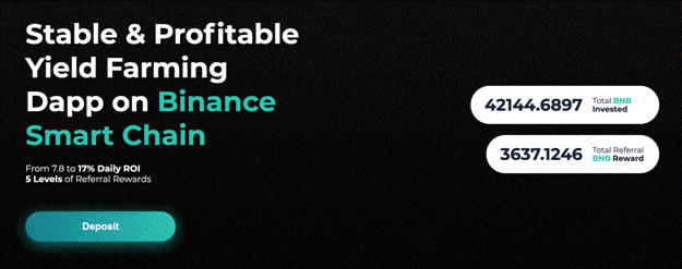 BNBMatrix: Highest Yield Farming Dapp on Binance Smart Chain