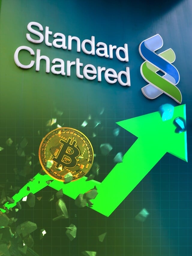 Standard Chartered Predicts Bitcoin To Reach $100,000 By End Of 2024