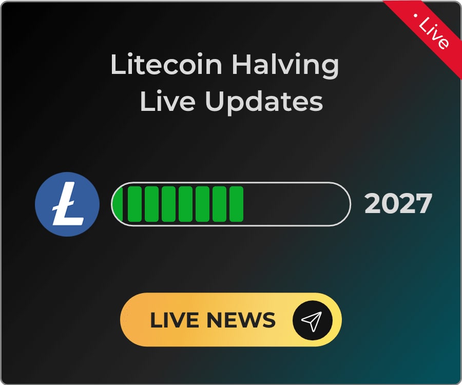 Live Litecoin Halving Countdown