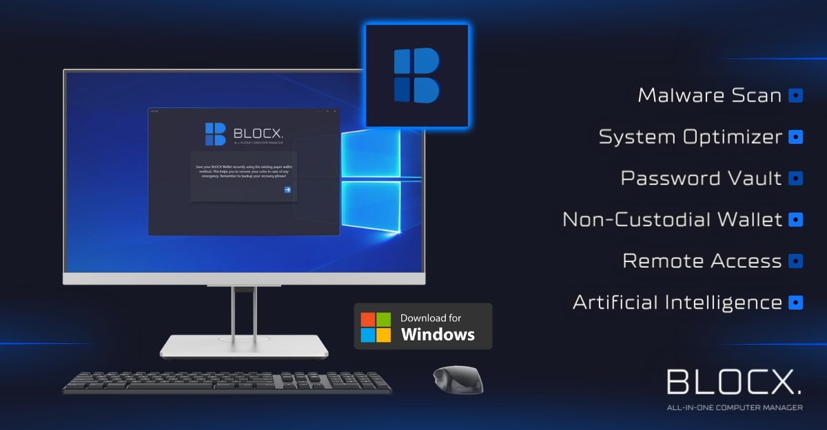 BLOCX. Leads the Way With All-in-One Computer Manager and Announces V1 ...