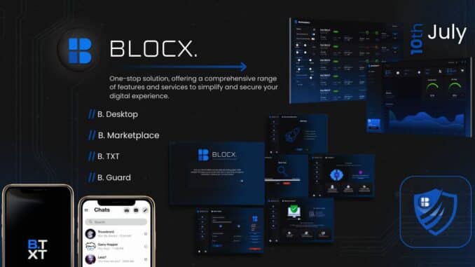 BLOCX Rolls Out Extensive Platform Upgrades with B.TXT, B. Desktop, B. Marketplace, and B. Guard