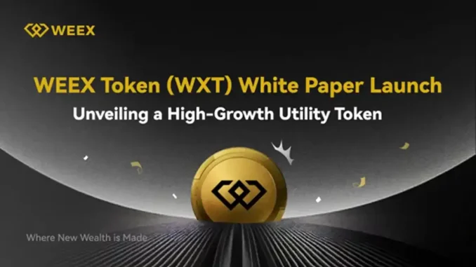 WEEX Unveils WXT White Paper: Ushering in a New Chapter in the ...