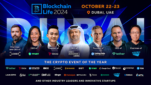Blockchain Life 2024 in Dubai: A Legendary Gathering of Market Insiders ...