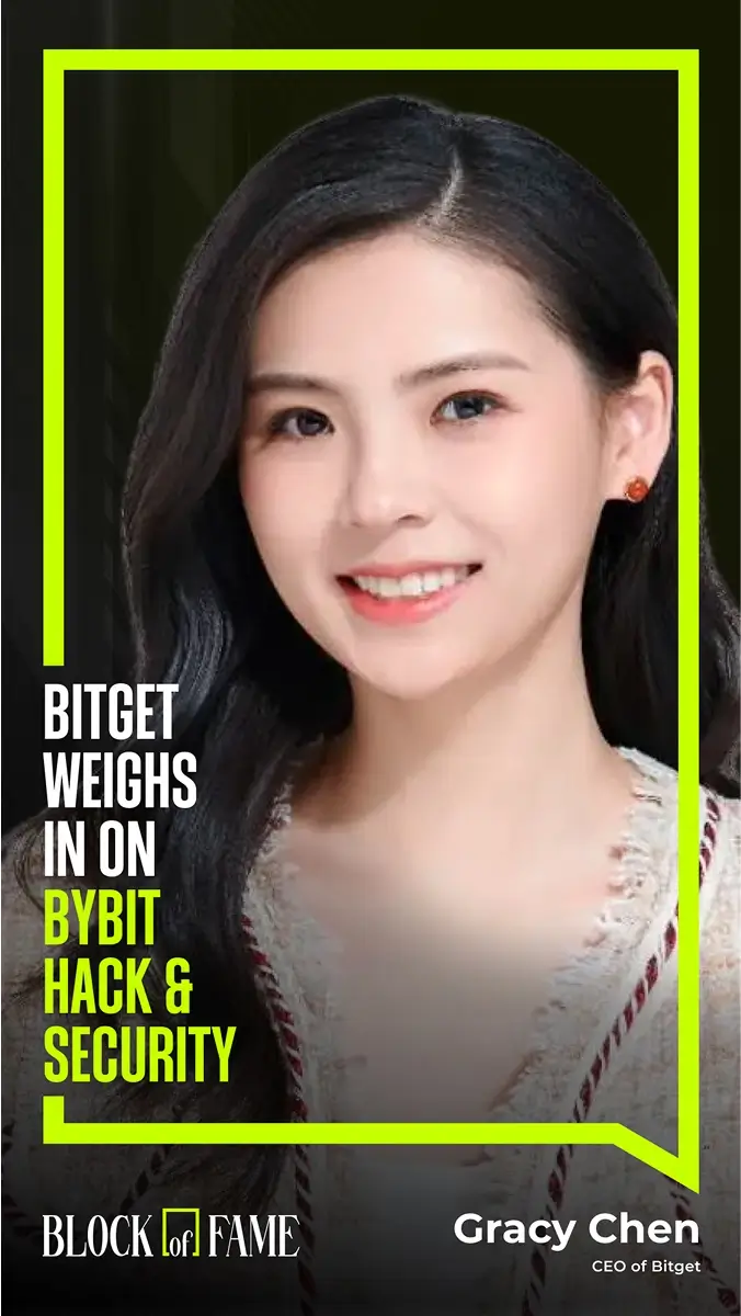 Bybit Hack: Bitget CEO Gracy Chen on Support and Web3 Security
