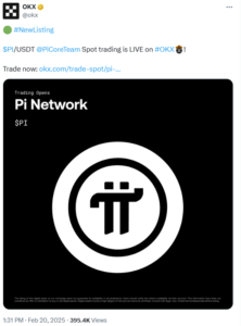 Pi Network Mainnet Launch Sees A Pump and Dump In Pi Coin Price