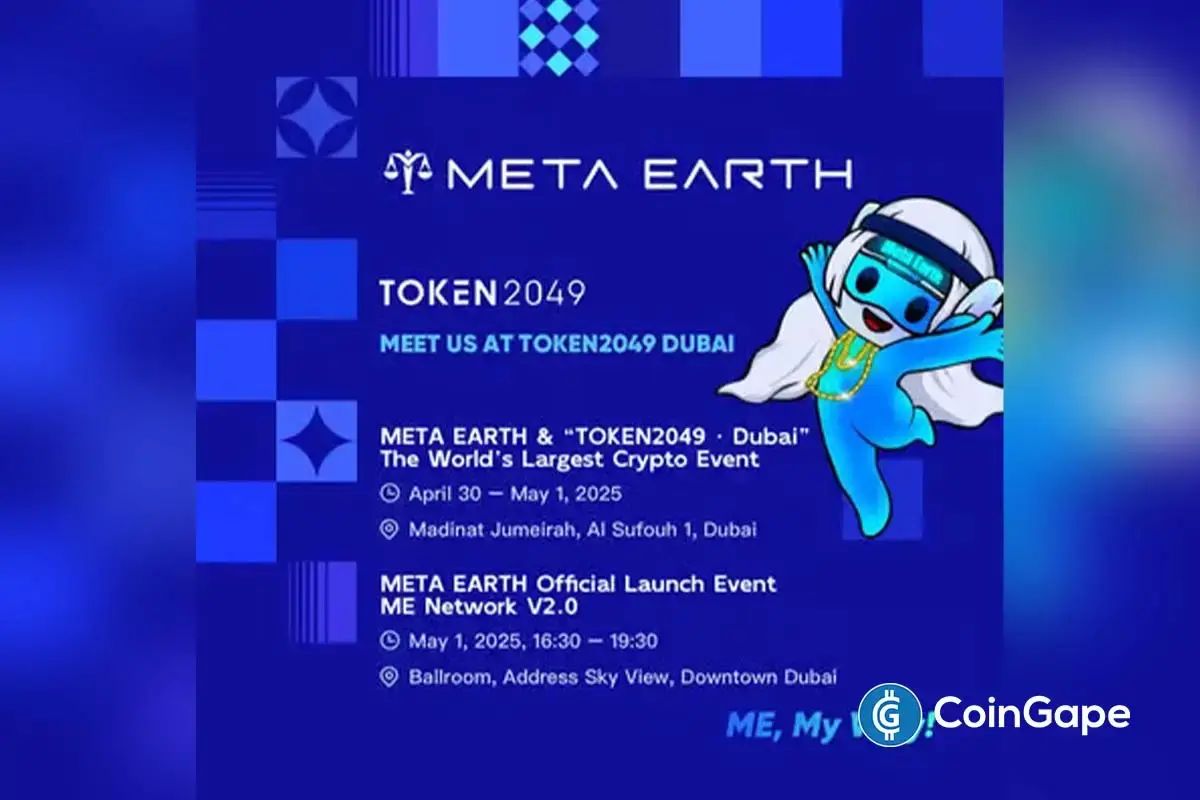 TOKEN 2049 Side Events: META EARTH Official Launch Event | CoinGape
