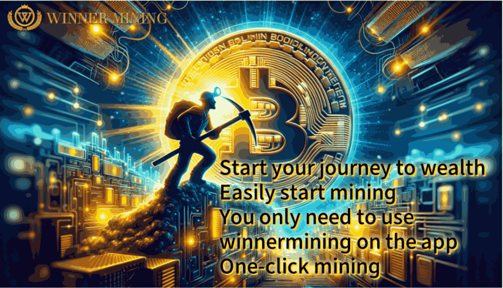 Cloud Mining Gold Rush: Winner Mining Offers Daily Returns with Zero ...