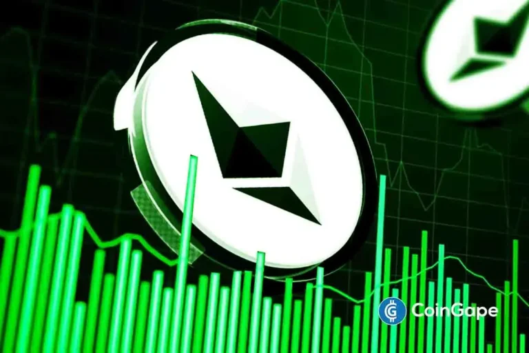 Ethereum ETF Inflows Hit Record High as ETH Surges Past $3,400