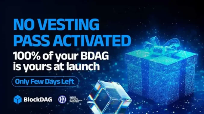 BlockDAG Presale Hits $348M: 0% Vesting, Rewards & 3,025% ROI Still Live! | CoinGape