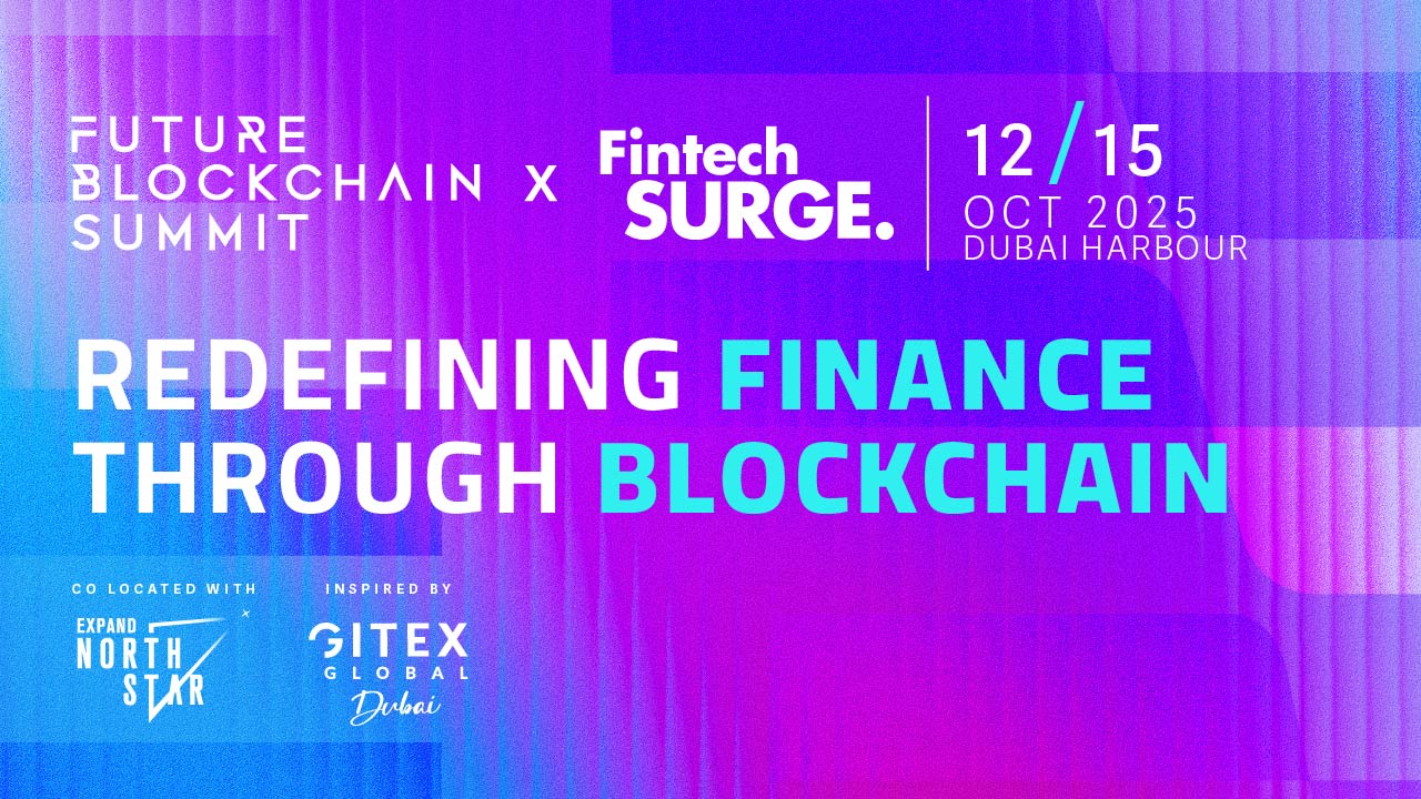 Future Blockchain Summit X Fintech Surge 12-15 October 2025 | CoinGape